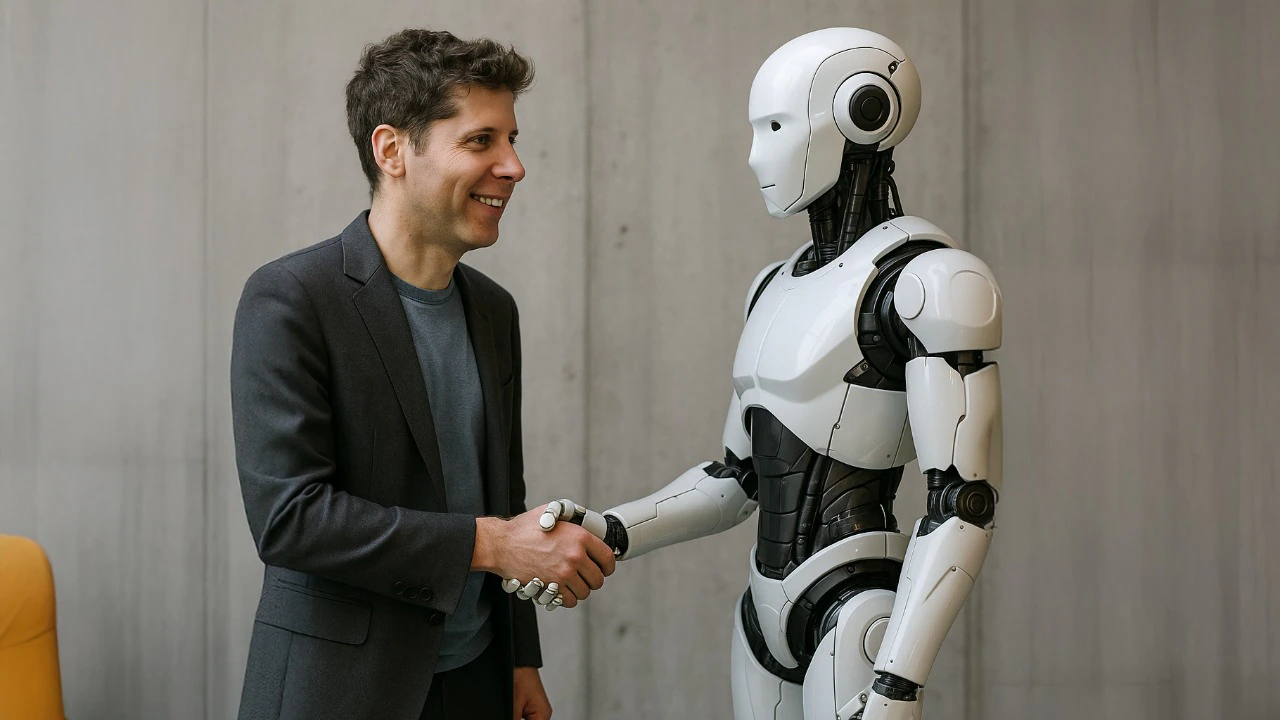 Sam Altman predice la inminente era de los robots humanoides